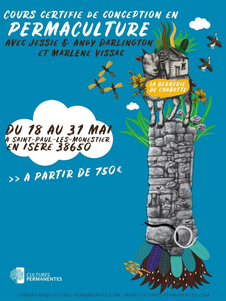 Cours Certifié de Permaculture - Jessie & Andy Darlington et Marlène ...